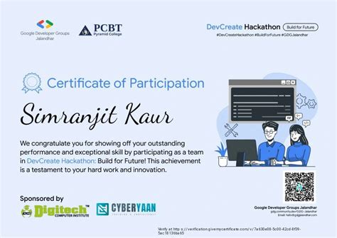 Simranjit Kaur On Linkedin Hackathon Gdgjalandhar Pyramidcollege