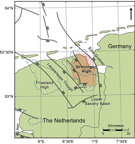 Regional Setting And Structural Elements Of The Groningen Region The Download Scientific
