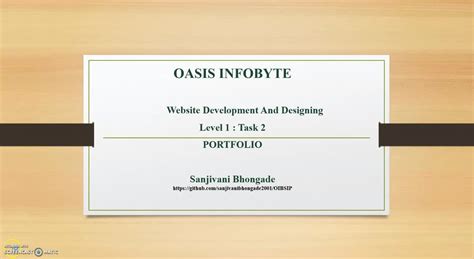 Sanjivani Bhongade On Linkedin Task2 Level1 Oasisinfobyte