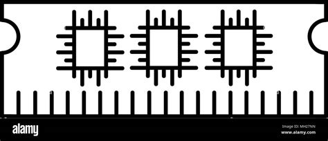 Memory Icon Vector RAM Icon Vector Icon On White Background Stock Vector Image Art Alamy