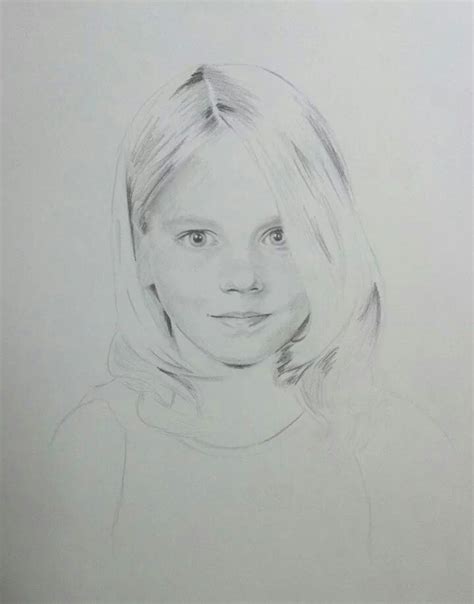Graphite Portrait In Stages Realistic Pencil Portraits By Commission