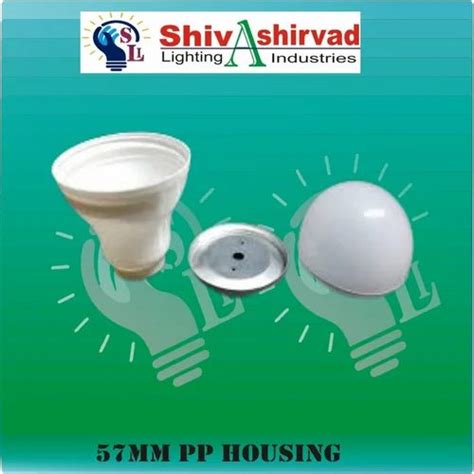 57mm Pp Led Bulb Housing With Diffuser 9w At Rs 3piece Led Bulb