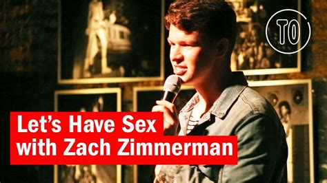 Let S Have Sex With Zach Zimmerman YouTube