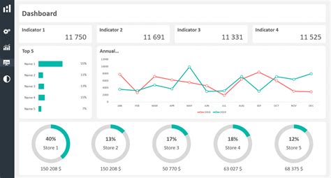 Excel Dashboard Layout Duo Theme Adnia Solutions