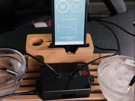 Dual Internet Of Things Thermometer And App Raspberry Pi