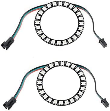 Amazon Com Adafruit NeoPixel Ring 16 X 5050 RGB LED With Integrated Drivers ADA1463