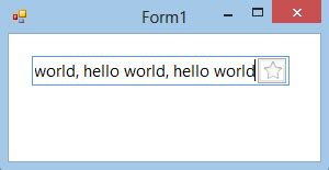 C Button Inside A Winforms Textbox Stack Overflow