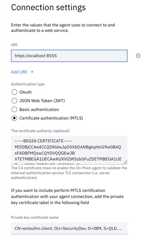Developing An External Agent Web Service