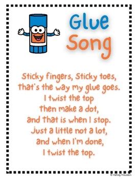 How To Use Glue Glue Rules Glue Posters Back To Babe TPT
