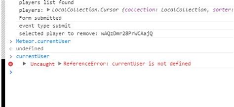 Javascript Meteor Currentuser Stack Overflow