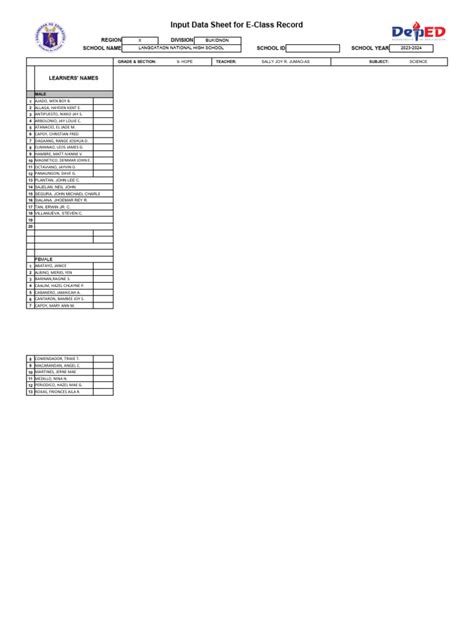 E Class Grade 9 Faith Pdf