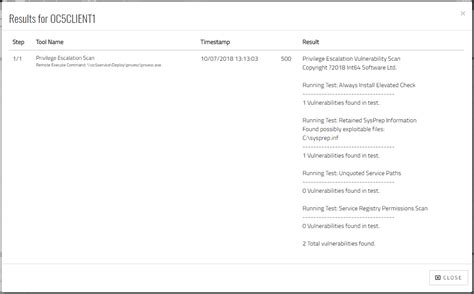 Tutorial Privilege Escalation Vulnerability Scan Tool And Overcee Int64 Software Blog