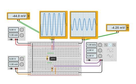 Circuit Design Activity 02 Non Inverting Op Amp Tinkercad