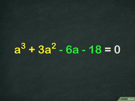 Cara Memfaktorkan Polinomial Pangkat Tiga 12 Langkah
