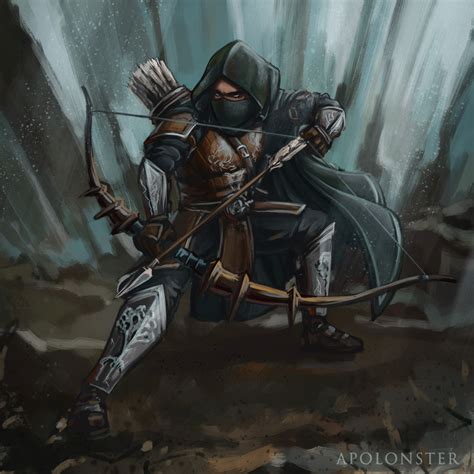 Artstation Ranger Dandd Character