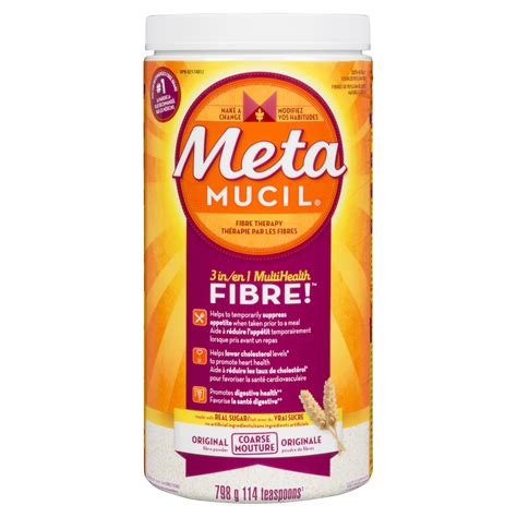 Buy Metamucil Fibre Supplement Powder Original 798 G Freshco