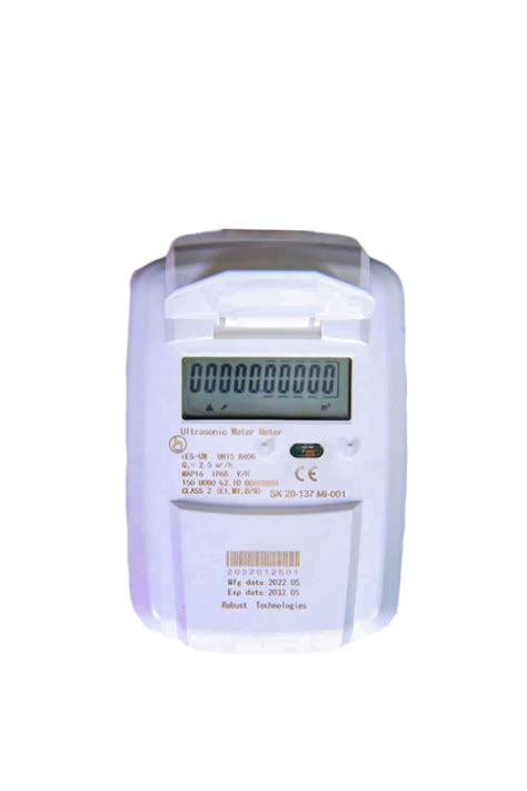 Ultrasonic Water Meter Robust Metering