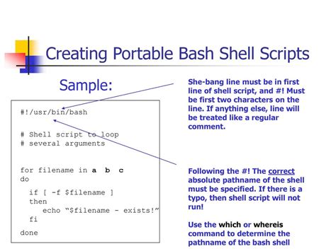 Agenda Bash Shell Scripting Part Ii Logic Statements Loop Statements