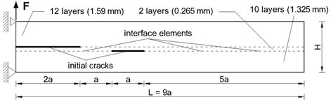 13 Specimen For The Double Mixed Mode Delamination Download