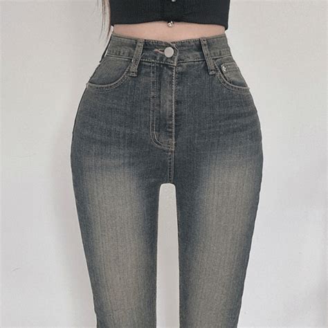 [힙 그자체 키작녀o 하이웨스트] 빈티지 워싱 스티치 부츠컷 하이웨스트 데님 하이웨스트 부츠컷 하이웨스트 워싱팬츠 빈티지 부츠컷 에이블리