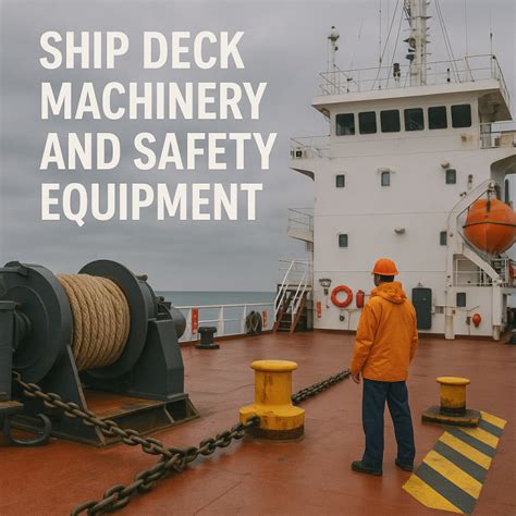 Deck Machinery And Safety Equipment A Complete Guide For Seafarers Maritime Education