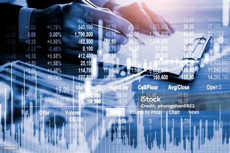 금융 투자 개념에 적합 한 주식 시장 또는 외환 트레이딩 그래프와 촛대 차트 비즈니스 아이디어와 모든 예술 작품 디자인에 대 한 경제 동향 배경 추상적인 금융 배경입니다