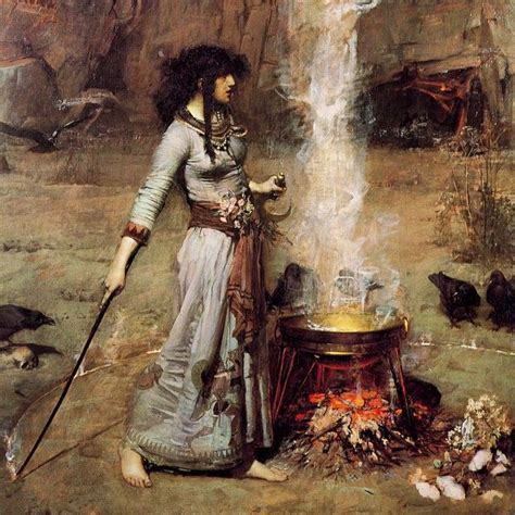 The Magic Circle John William Waterhouse John William Waterhouse