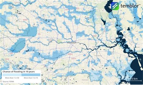 Houston Texas Floodplain Map Printable Maps