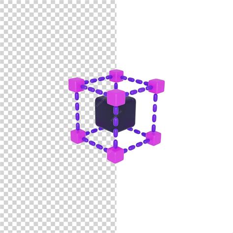 Premium Psd Cube In 3d Space Icon Isolated White Background