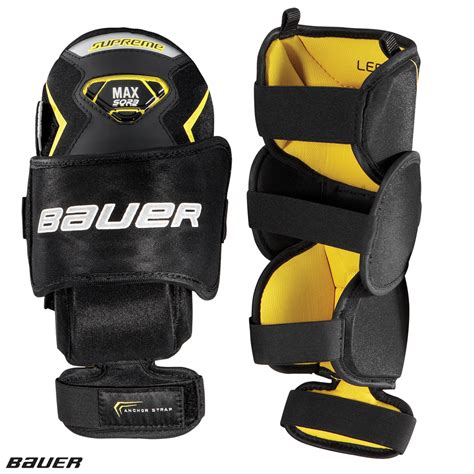 Bauer Supreme Goalie Knee Guards Jr