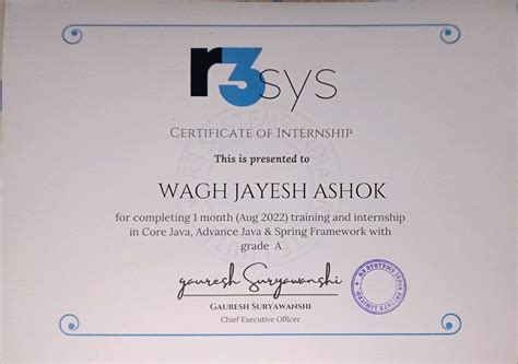 Jayesh Wagh On Linkedin Connections Java Development Experience Internship Skills