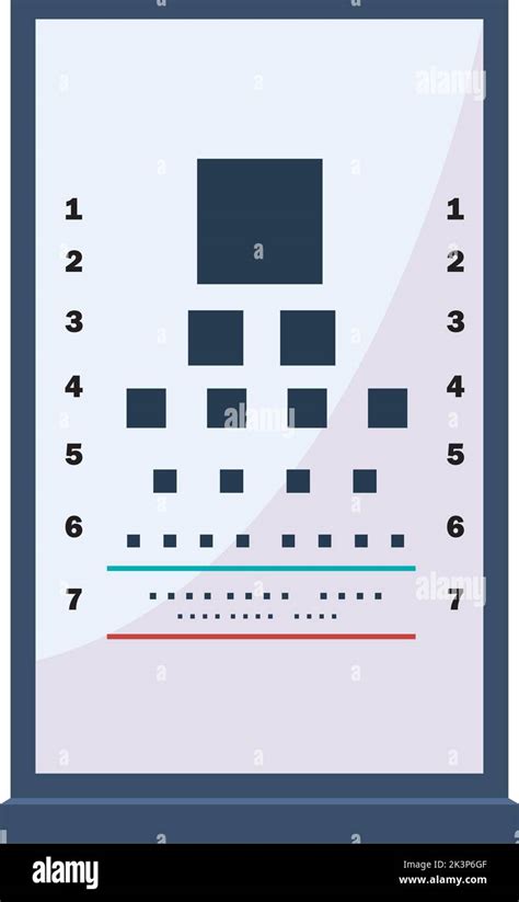 Eye Chart Design Stock Vector Image Art Alamy