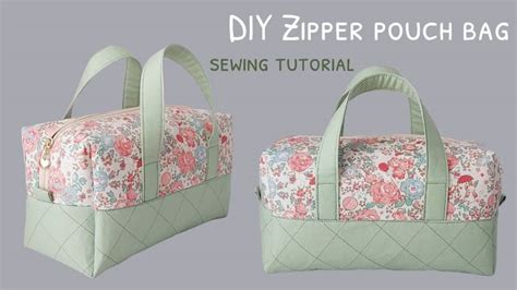 Diy Zipper Box Bag Tutorial