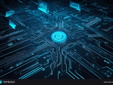 Premium Photo Digital Padlock Icon Cyber Security Network And Data Protection Technology On