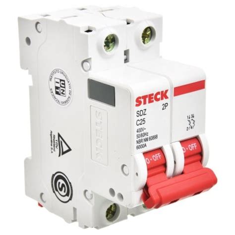 Interruptor Termomagnetico 2x25a Comercial Oscar