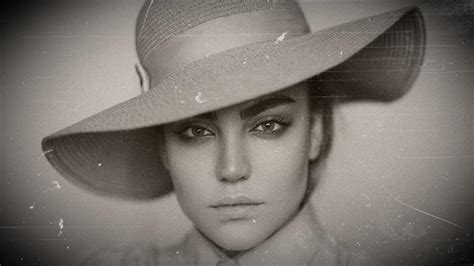 Девушка в шляпе старое фото · бесплатная фотография от Danastr картинки и обои на рабочий стол