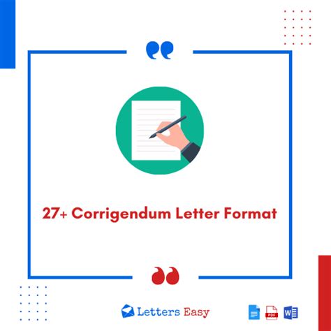 27 Corrigendum Letter Format Learn How To Write With Examples Letters Easy 27 Corrigendum Letter Format Learn How To Write With Examples Letters Easy