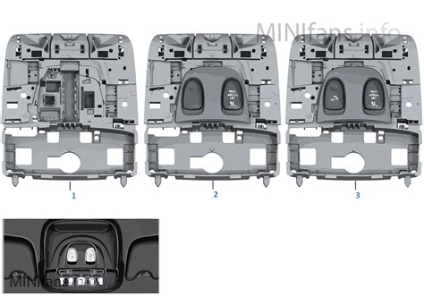 Switch Roof Function Center Fzd Mini Mini F55 Cooper B36 Europe