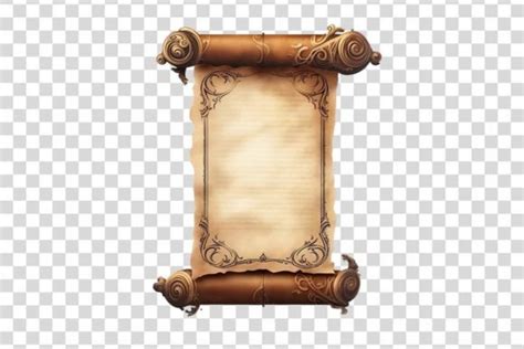 Magic Scroll Isolated Graphic By Whimsy Girl · Creative Fabrica