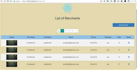 Github Rkrishn Reactcrud