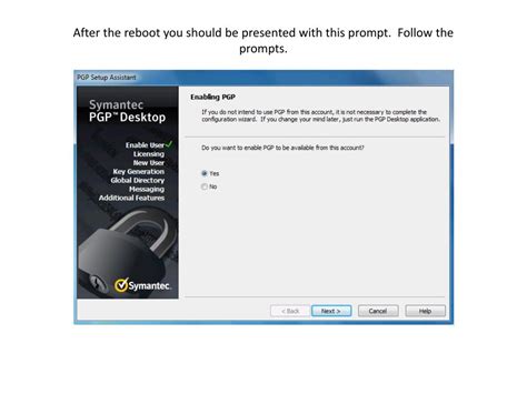 Ppt Steps For Symantec Pgp Standalone Install With Email Powerpoint Presentation Id 1725603