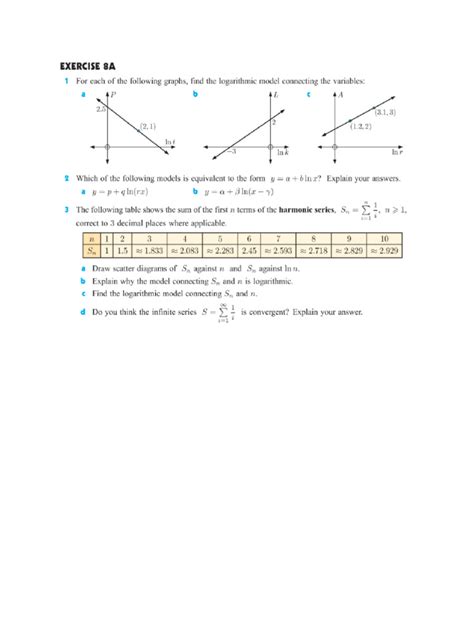 Logarithmic Modeling Qa Pdf