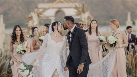 In Visual Stories Photos In Pics Ace Cricketer Hardik Pandya And His Wife Natasa Stankovics