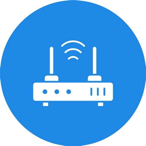 Wifi Router Generic Circular Icon
