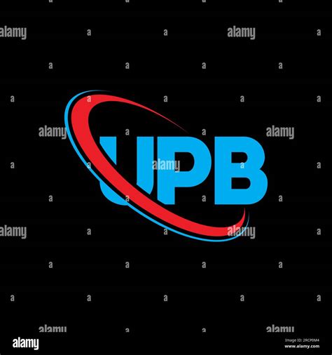 UPB Logo UPB Letter UPB Letter Logo Design Initials UPB Logo Linked With Circle And Uppercase
