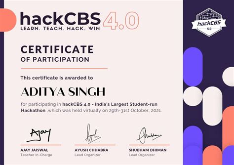 Aditya S On Linkedin Connections Hackathons Projectsuccess