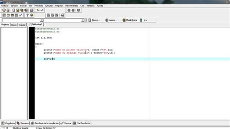 Programación En C Scanf Y Mostrar Resultados Youtube