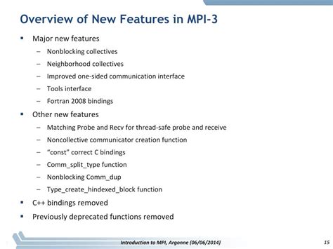 PPT Introduction To MPI PowerPoint Presentation Free Download ID 5746818