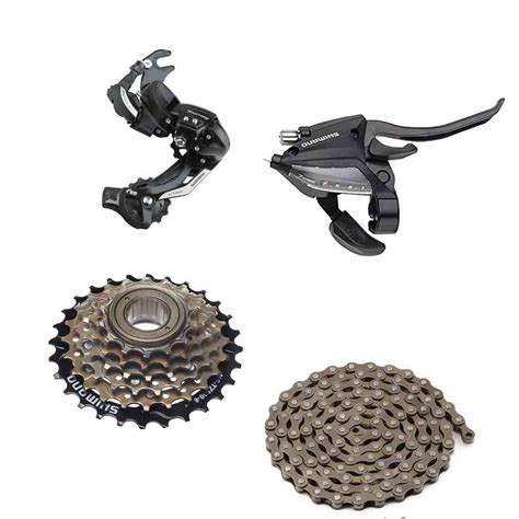 Buy Online Original Shimano 7 Speed Bicycle Gears Kit Complete Set ...