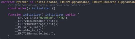 Constructor Initializer Inclusion Contracts Openzeppelin Forum